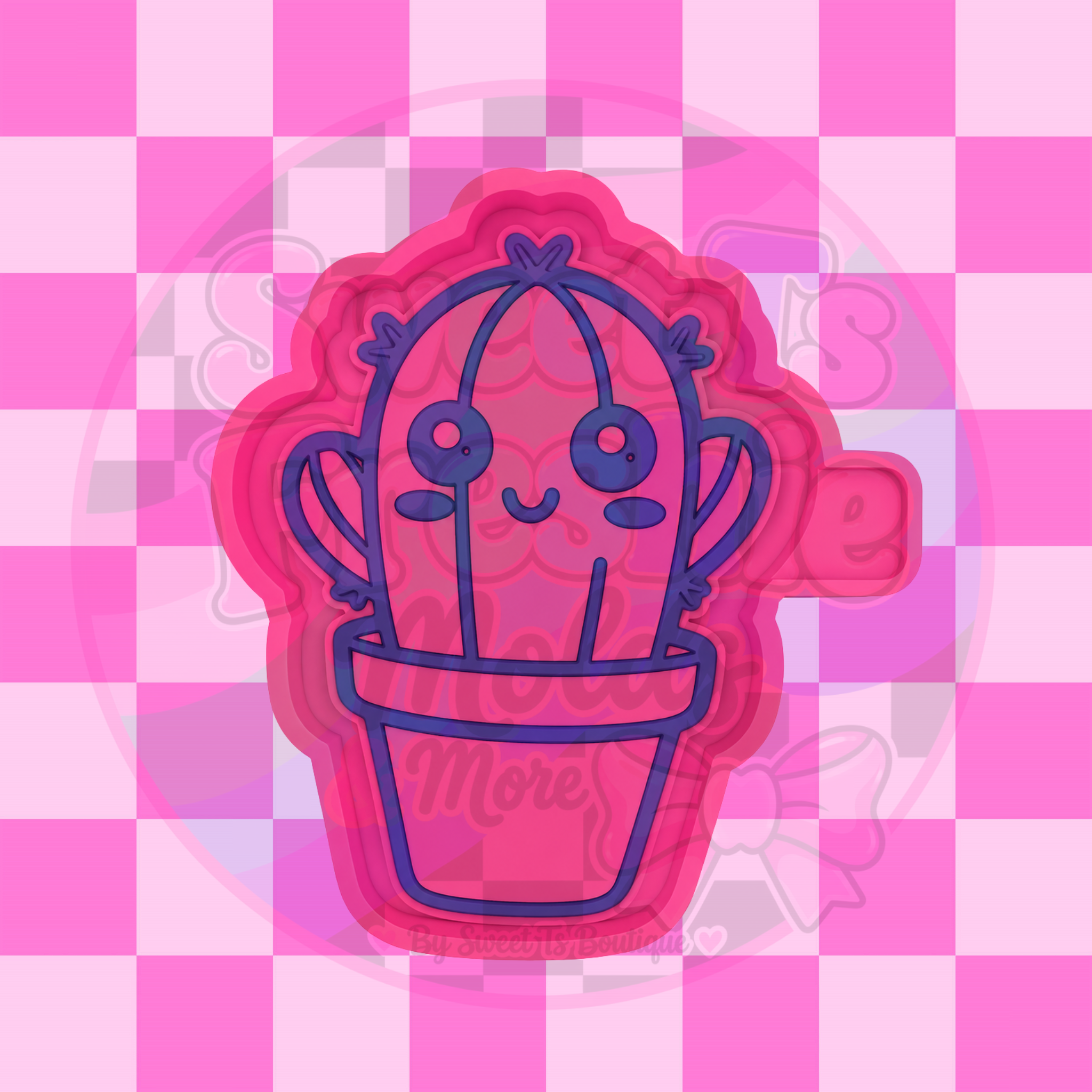 Happy Catus Freshie Mold Sweet Ts Boutique